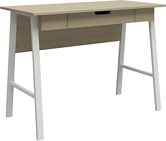 Ameriwood Home Oxford 46 W Computer Desk Pale Oak - ODP Business Solutions