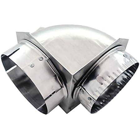 Builders Best Rigid Aluminum Close Elbow - Office Depot