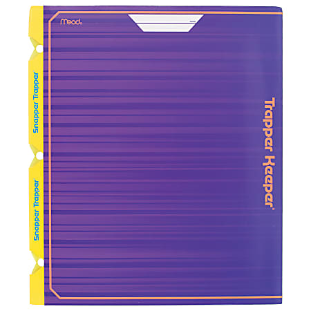 Trapper Pocket Prong Portfolio 3 Fasteners Letter Size Assorted Colors ...