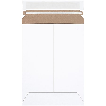 Partners Brand Self Seal Stayflats Plus Express Pouch Mailers 6 x 8 ...