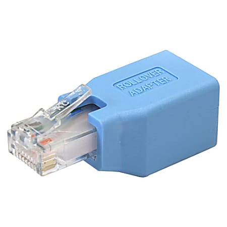 StarTech Cisco Console Rollover Adapter for RJ45 Ethernet Cable MF ...