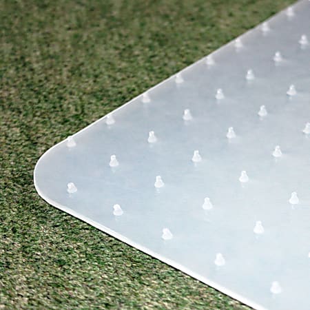 Floortex Cleartex Polypropylene Rectangular Foldable Chair Mat For ...