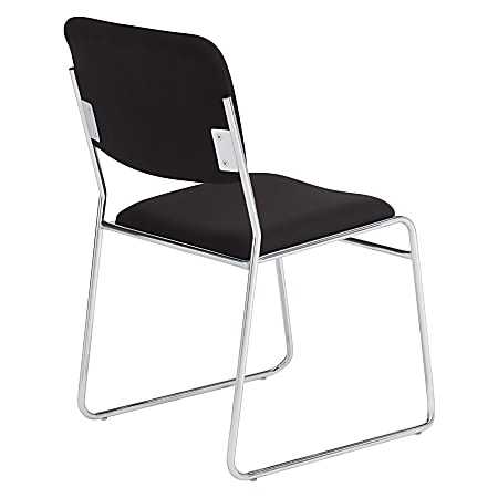 National Public Seating 8600 Signature Series Stack Chair BlackChrome ...
