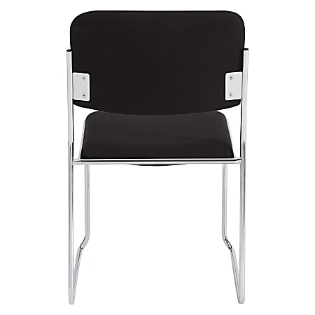 National Public Seating 8600 Signature Series Stack Chair BlackChrome ...