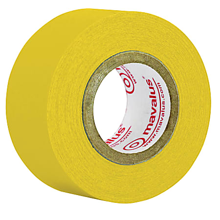 Mavalus Tape 1 x 324 Yellow Pack Of 6 - Office Depot