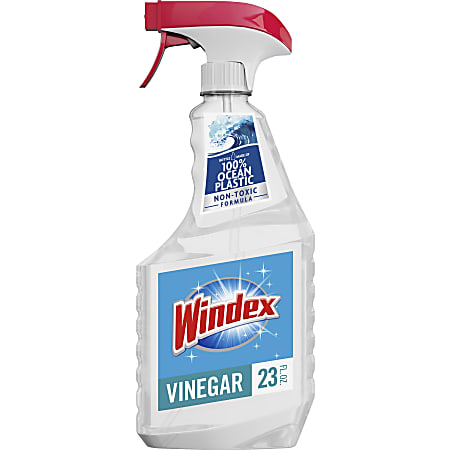 Windex Multi Surface Vinegar Cleaning Spray Fresh Clean Scent 23 Oz ...