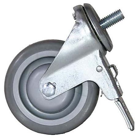 Chief Heavy Duty Silver Rolling Casters 4 Casters 4 Pack - Office Depot