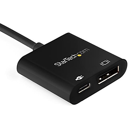 StarTech.com Power Delivery 8K 30Hz USB C To DisplayPort Adapter ...