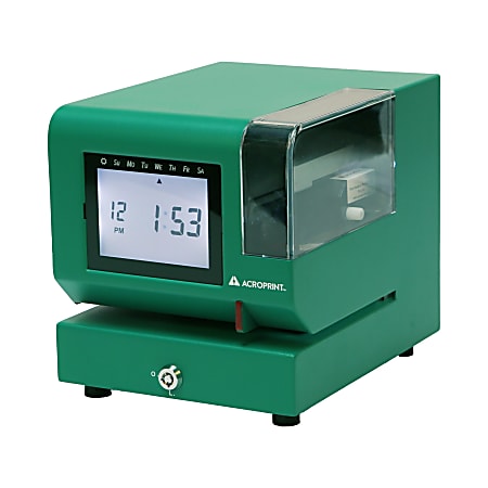 Acroprint M150MC4 Heavy Duty Digital Time Recorder 10 14 H x 9 12 W x ...