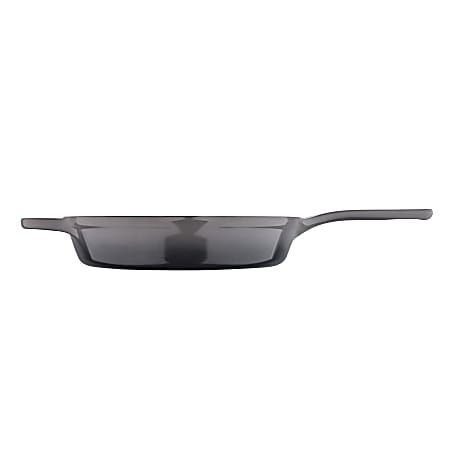 Masterpro Bergner Iron Fry Pan With Helper Handle 10 Fog - Office Depot