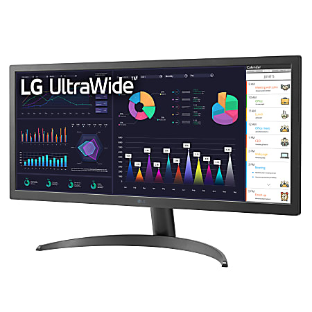 LG 26 UltraWide FHD IPS Monitor 26WQ500 FreeSync - Office Depot