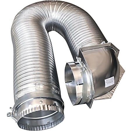 Builders Best 4 x 8ft UL Transition Duct Single Elbow Kit For Dryer ...