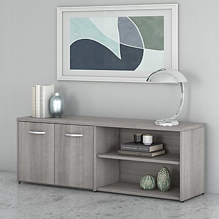 Bush Business Furniture Studio C 60 W Low Storage Cabinet With Doors ...