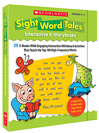 Scholastic Sight Word Tales Interactive E-Storybook, Grades K - 2