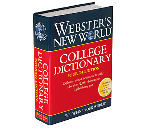 Houghton Mifflin Harcourt Webster's New World College Dictionary, 4th ...