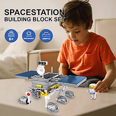 Contixo BK06 Aerospace Series Mars Rover Building Block Set Grade 3 12 ...