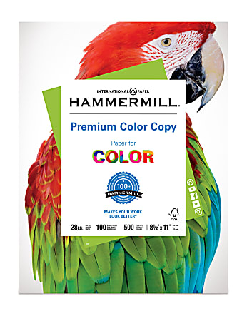 Hammermill Color Multi Use Printer Copier Paper Letter Size 8 12 x 11 ...