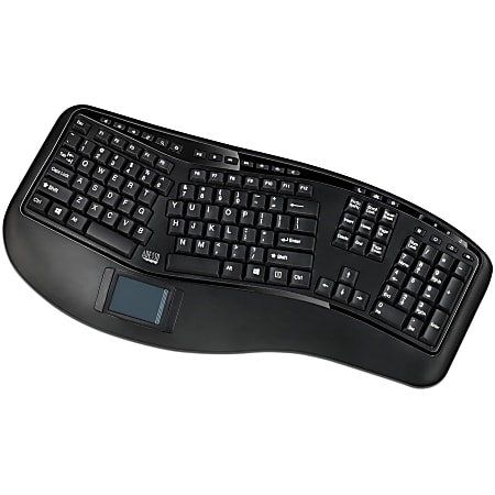 Adesso Tru Form 4500 Wireless Ergonomic Touchpad - Office Depot