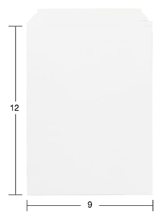 Office Depot Brand White Chipboard Photo And Document Mailer 100percent ...