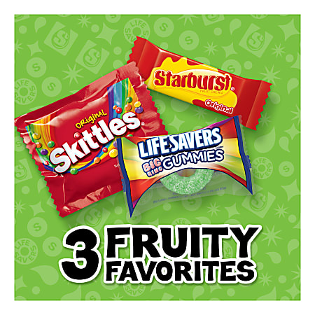 Wrigleys Family Favorites Variety Candy Bag of 80 Pieces - Office Depot