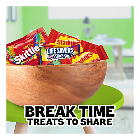 Wrigleys Family Favorites Variety Candy Bag of 80 Pieces - Office Depot