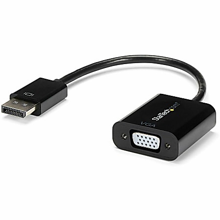StarTech.com DisplayPort To VGA Adapter Converter - Office Depot