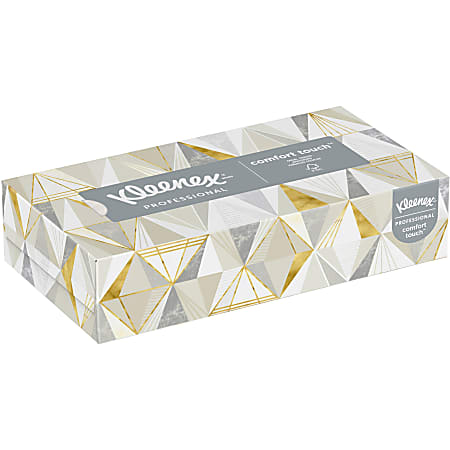 Kimberly Clark Kleenex Professional 2 Ply Facial Tissue Flat Box White ...