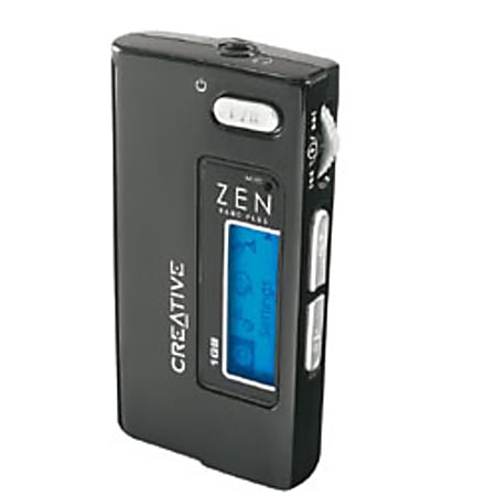 Creative® Zen Nano Plus 1.0GB Portable Audio Player, Black