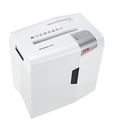 HSM shredstar S10 Strip Cut Shredder Strip Cut 10 Per Pass for ...