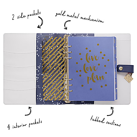 Pukka Pads A5 Planner Monthly Weekly 9.8 x 9.4 12 Months Color Wash ...