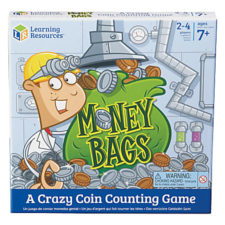 Learning Resources Money Bags A Coin Value Game - Office Depot