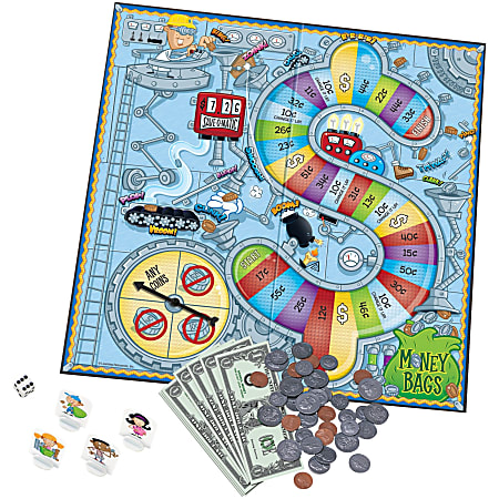 Learning Resources Money Bags A Coin Value Game - Office Depot