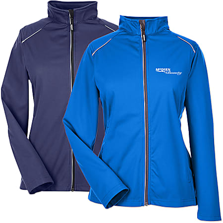Custom Core 365 Ladies Techno Lite 3 Layer Knit Shell Jacket - Office Depot