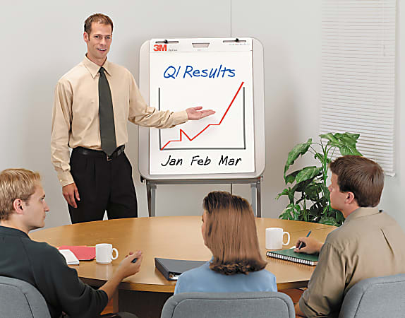 3M Flip Chart 25 x 30 Pad Of 40 Sheets - Office Depot