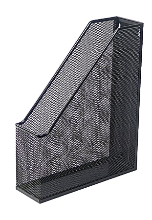 Office Depot® Brand Mesh Magazine File, Black
