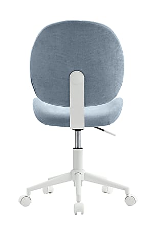 Realspace Brigsley Fabric Low Back Task Chair BlueWhite - Office Depot