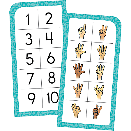 Carson Dellosa Sign Language Flash Cards Grade PreK 8 - Office Depot