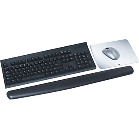 3M Gel Wrist Rest 2.5 x 25 Black - Office Depot