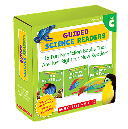 Scholastic Teacher Resources Guided Science Readers Parent Pack, Level ...