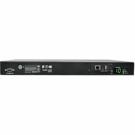 Tripp Lite PDU Switched ATS 22.4KW 200240V 10 C13 2 C14 3.6M Cords 1URM ...