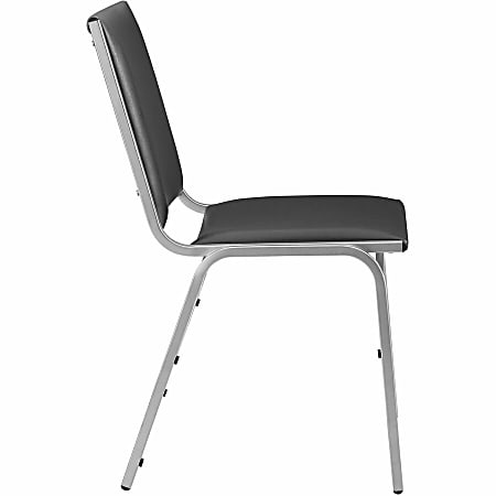 Lorell Padded Vinyl Seat Vinyl Back Stacking Chair 16 15 Seat Width ...