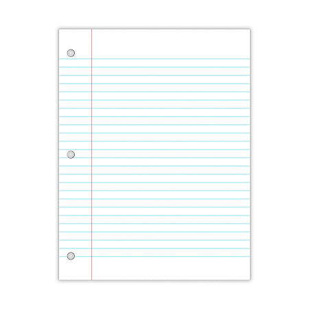C Line Filler Paper 8 x 10 12 Wide Rule 100 Sheets Per Pack White Case ...
