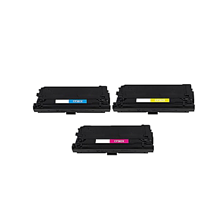 M A Global Remanufactured Cyan Magenta Yellow High Yield Toner ...