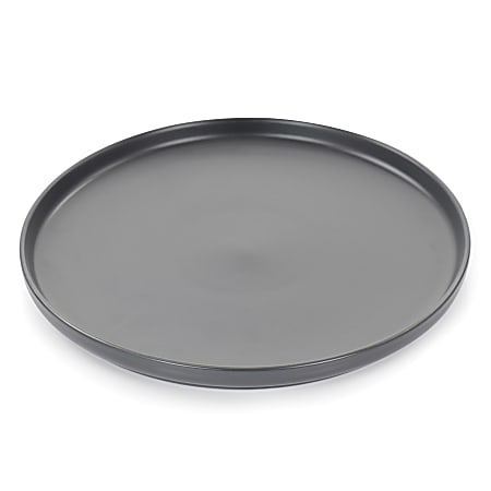 Elama Luxmatte 16 Piece Dinnerware Set Dark Gray - Office Depot