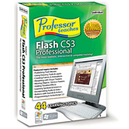 Professor Teaches Flash CS3 Professional Download Version - Office Depot