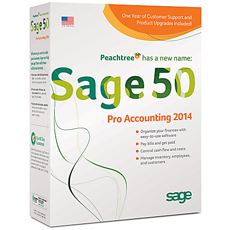 Sage 50 Pro Accounting 2014 US Download Version - Office Depot