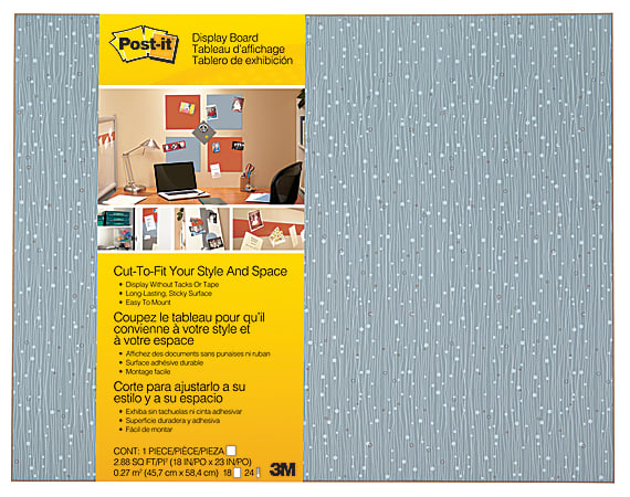 poster board size post it