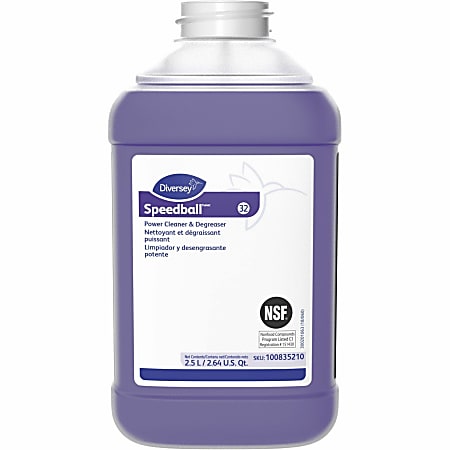 Diversey Speedball Power Cleaner Degreaser Concentrate 2.6 Quart Fresh ...