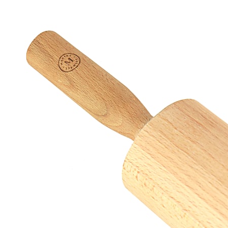 Martha Stewart Beech Wood Rolling Pin Brown - Office Depot