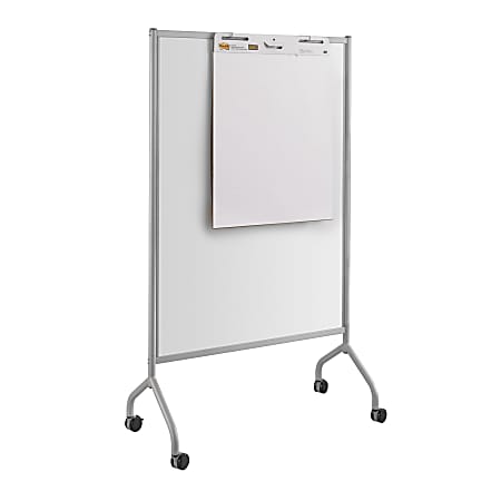 Safco Impromptu Full Magnetic Dry Erase Whiteboard Screen 42 x 72 Steel ...
